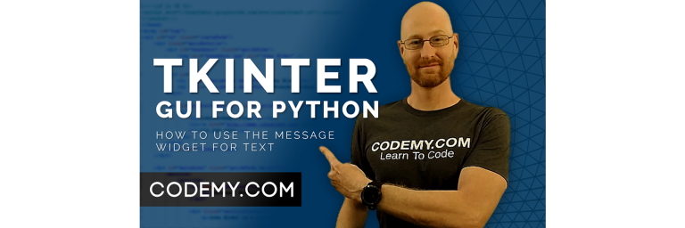 How To Use The Message Widget For Blocks Of Text Python